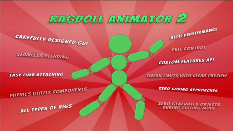 دانلود رایگان پکیج Ragdoll Animator برای یونیتی